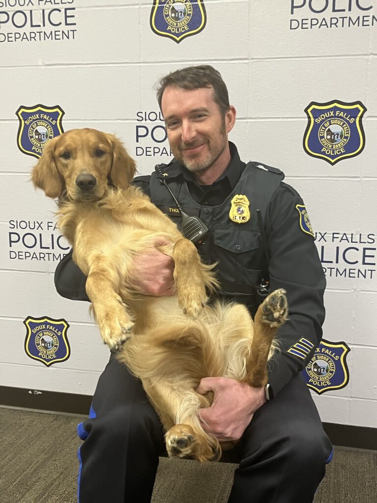 At 1-year mark, Leo the therapy dog has become key part of the police ...