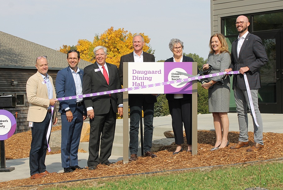 Daugaard Dining Hall opens at Children’s Home Society - Pigeon605