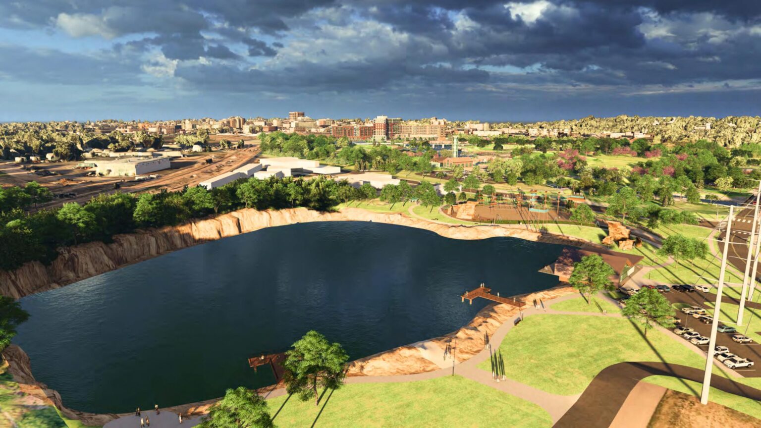 Master vision for Falls Park includes relocated visitors' center, new ...