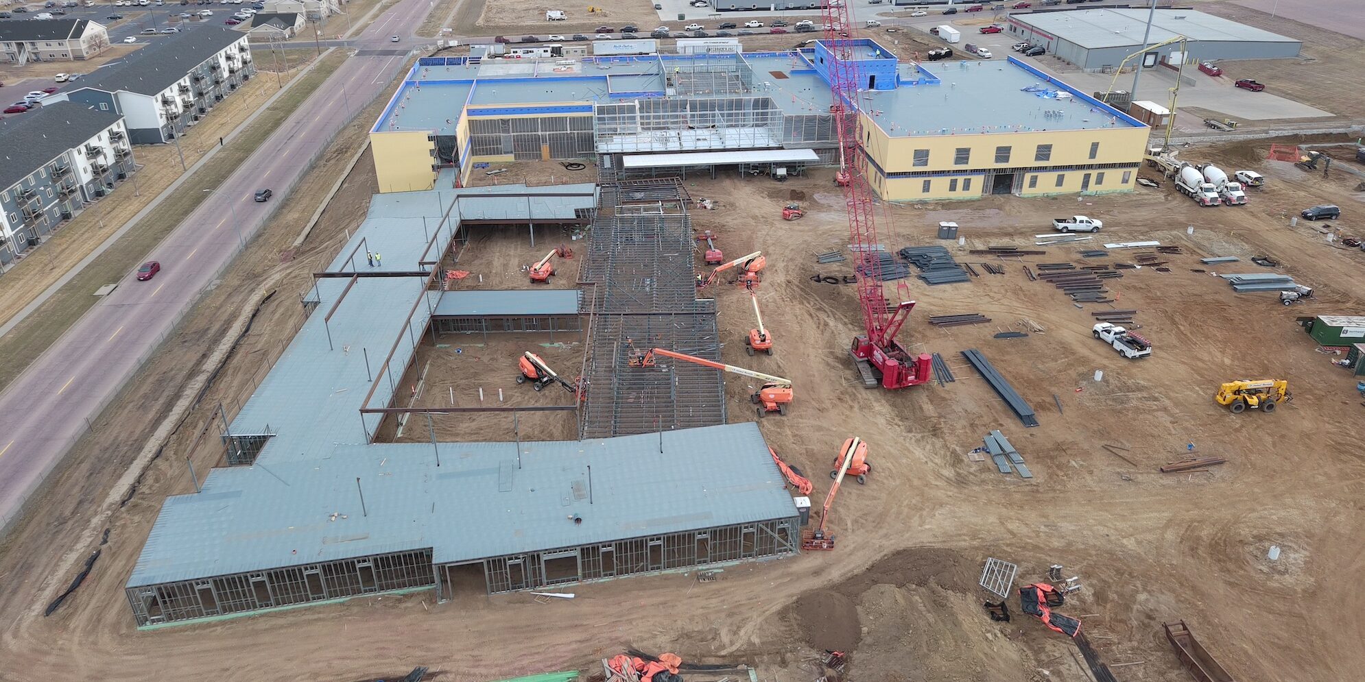 As construction ramps up at LifeScape's new children's campus, progress ...
