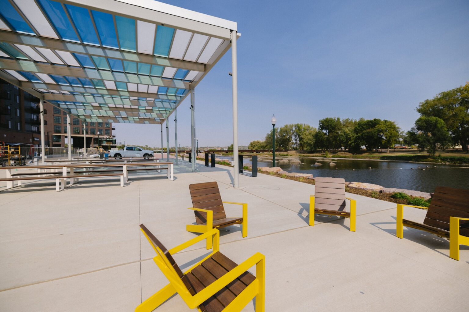 Final stages of Greenway project involve unique work in Big Sioux River ...