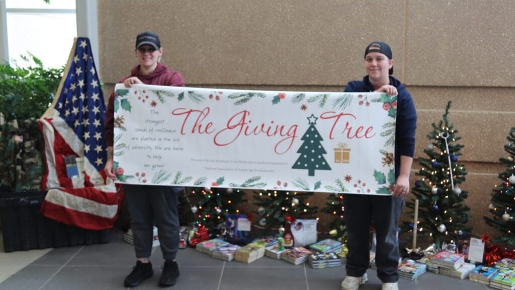 Veterans-turned-students grow Giving Tree project as community support ...