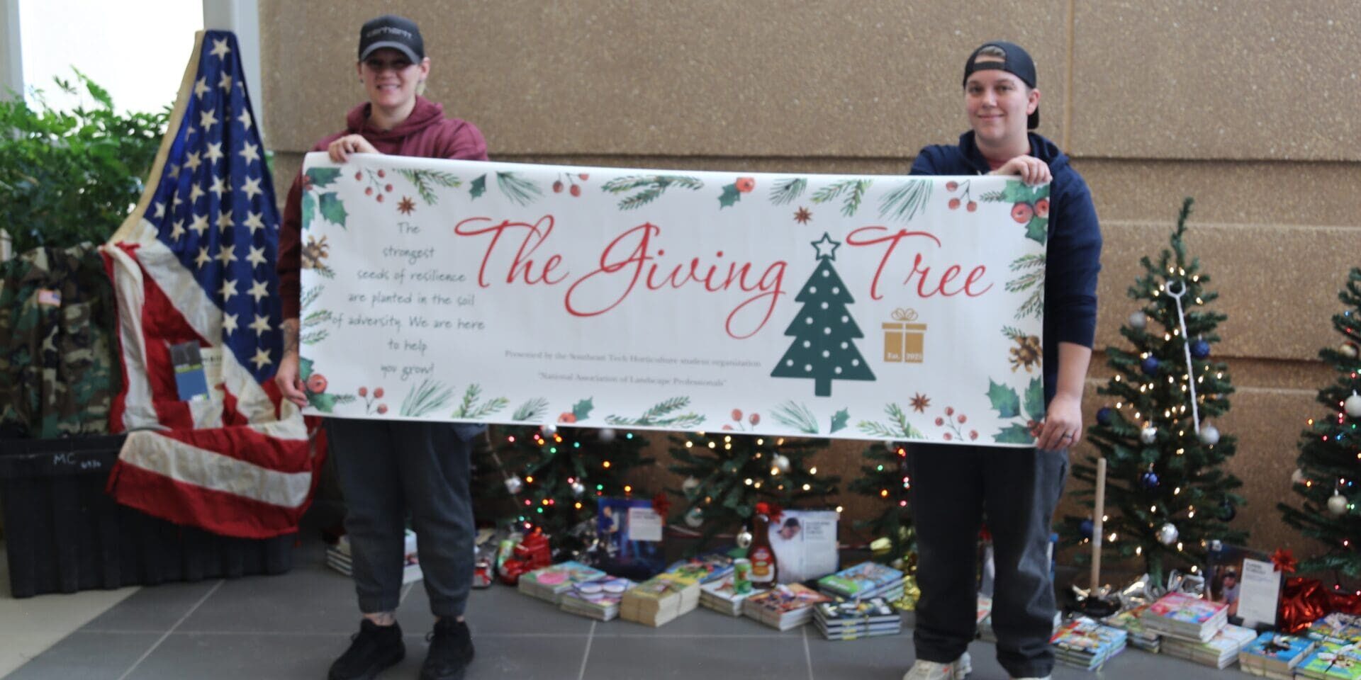 Veterans-turned-students grow Giving Tree project as community support ...