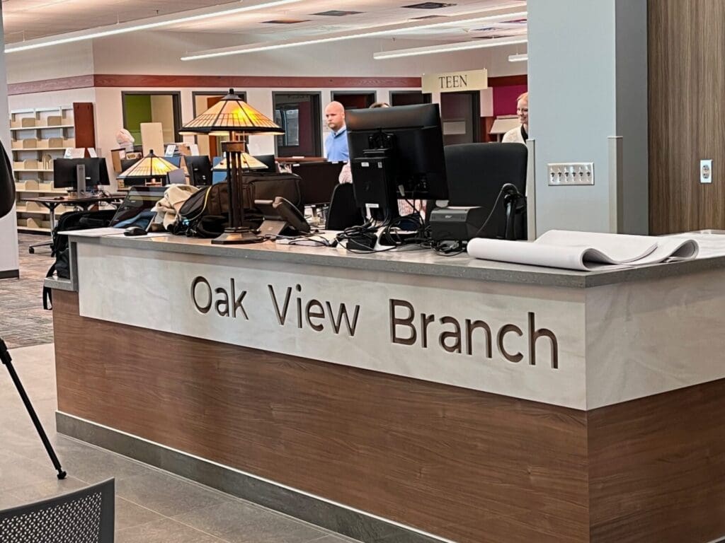 Oak View library branch to reopen following extensive renovation ...