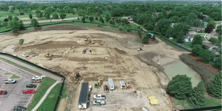 Kuehn Park Family Aquatic Center begins construction while pool remains ...
